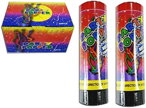 Spring Loaded Confetti 4 Party Poppers- 24 pc price in UAE | Amazon UAE ...