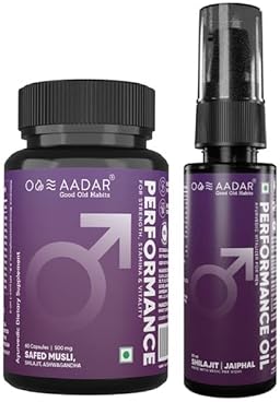 AADAR PerforMANce Pack | Ayurvedic Strength and Performance Booster for ...