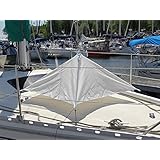 Amazon.com : Sail Boat Boom Tent & Forward Tarp Combination Set for ...
