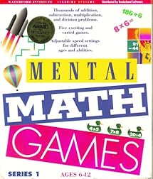 Amazon.com: Mental Math Games ~ Version 1.4/1.5 (Ages 6-12) [MS-DOS 3.1 ...