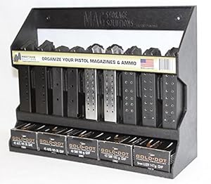 Amazon.com : Mag Storage Solutions AR-15 Pistol Magazine Holder ...