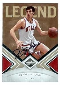 Jerry Sloan autographed basketball card (Chicago Bulls) 2010 Panini ...