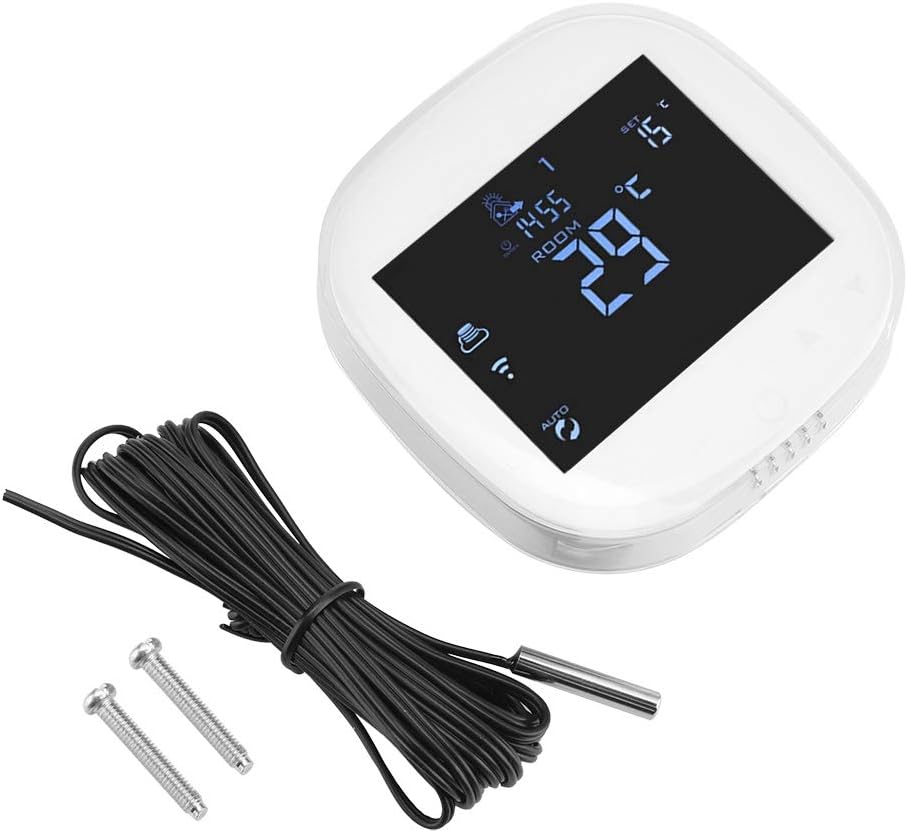 WiFi Smart Programmable Thermostat Digital Touch Screen Temperature ...