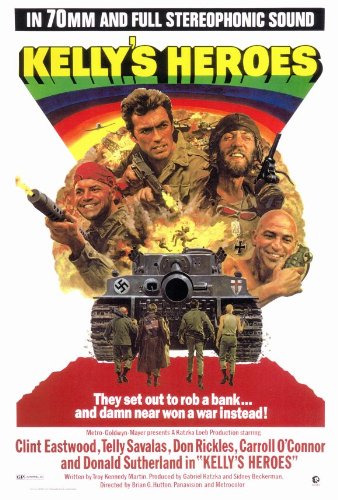 Kelly's Heroes Poster Movie 27 x 40 In - 69cm x 102cm Clint Eastwood ...