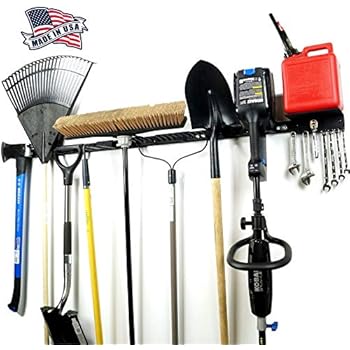 Crawford 36360-4LGW Lawn and Garden 36-Inch Ultra Hold Tool Rack ...