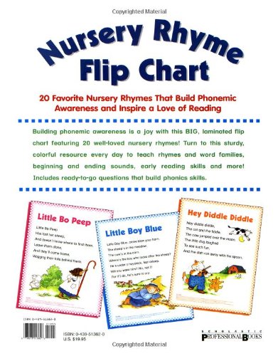 Nursery Rhyme Flip Chart: 20 Favorite Nursery Rhymes That - Want It All