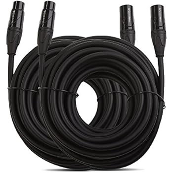 Amazon.com: Cable Matters 2-Pack Microphone Cable (Mic Cable/XLR to XLR ...