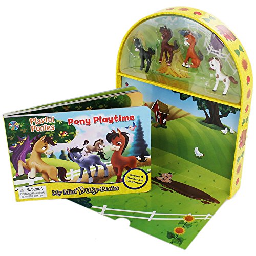 Playful Ponies My Mini Busy Book: Phidal Publishing Inc.: 9782764331460 ...