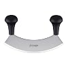 triangle Mincing Knife - 7” Stainless Steel Curved Blade - Mezzaluna ...