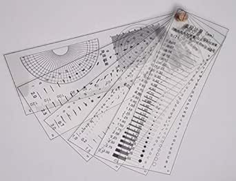 Size Estimation Chart SEC Dot Gauge Defect Flaw Refer Stain Scratch ...