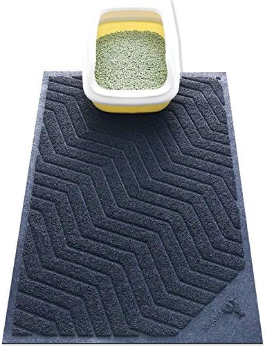 WePet Cat Litter Mat, Kitty Litter Trapping Mesh Mat, 35 x 23 Inch ...