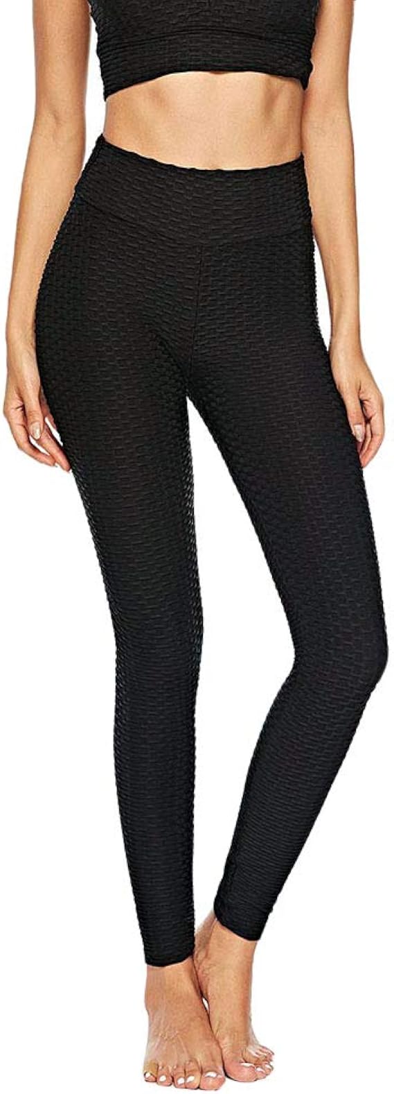 Classic Pink Women High Waist Yoga Pants Fitness Running Pilates Tights ...
