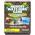 Amazon.com: Menique, Wild Animals, Memory Matching Game : Toys & Games