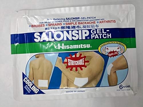 Hisamitsu Salonsip Gel-Patch 14cm x 10cm x 6 Patches Pain Relieving in ...