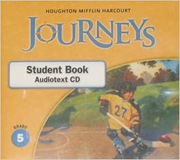 Amazon.com: Journeys: Student Book Audiotext CD Grade 5 (9780547362021 ...