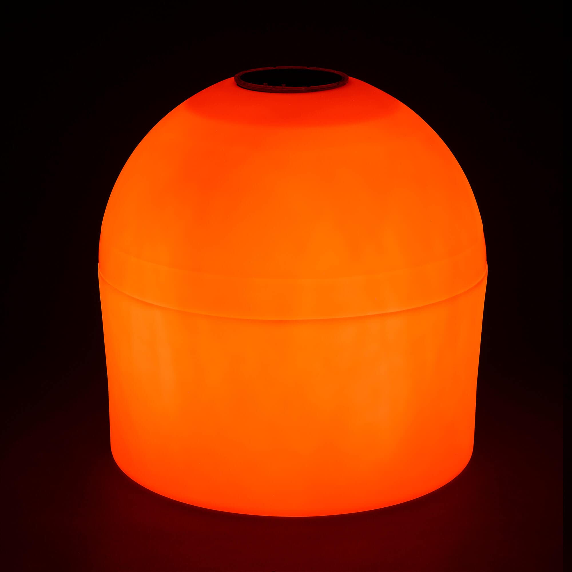 Dunn-Rite Solar Powered LED Nighttime Illuminating Full-Size Marker Buoy (Orange) on Galleon ...