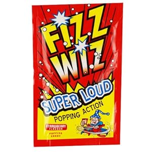 Fizz Wizz Popping Candy - Strawberry: Amazon.co.uk: Grocery