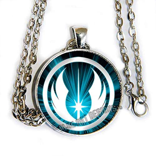 Amazon.com: Star Wars inspired JEDI Necklace - the LIGHT - HM ...