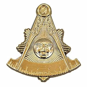 Amazon.com: Masonic Gold Past Master Lapel Pin: Brooches And Pins: Jewelry