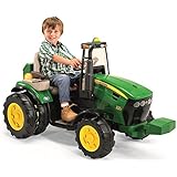 John Deere Ground Force Kinder Elektro Traktor von Peg Perego 12 Volt ...