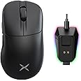 Amazon.com: DeLUX M500 PRO Wireless Ergonomic Gaming Mouse, 58.5g ...