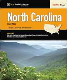 North Carolina Road Atlas: ADC The Map People: 9780762571123: Amazon ...
