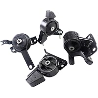 Amazon.com: Engine Motor & Transmission Mount Kit 4pcs Compatible with ...