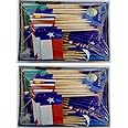 Amazon.com : 2 Boxes of Assorted State Toothpick Flags, 200 Small Mini ...