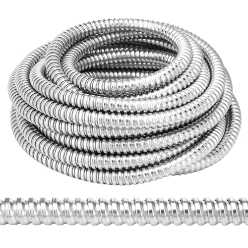 Metal Flexible Conduit 50 ft Reduced Wall Flexible Conduit Galvanized ...