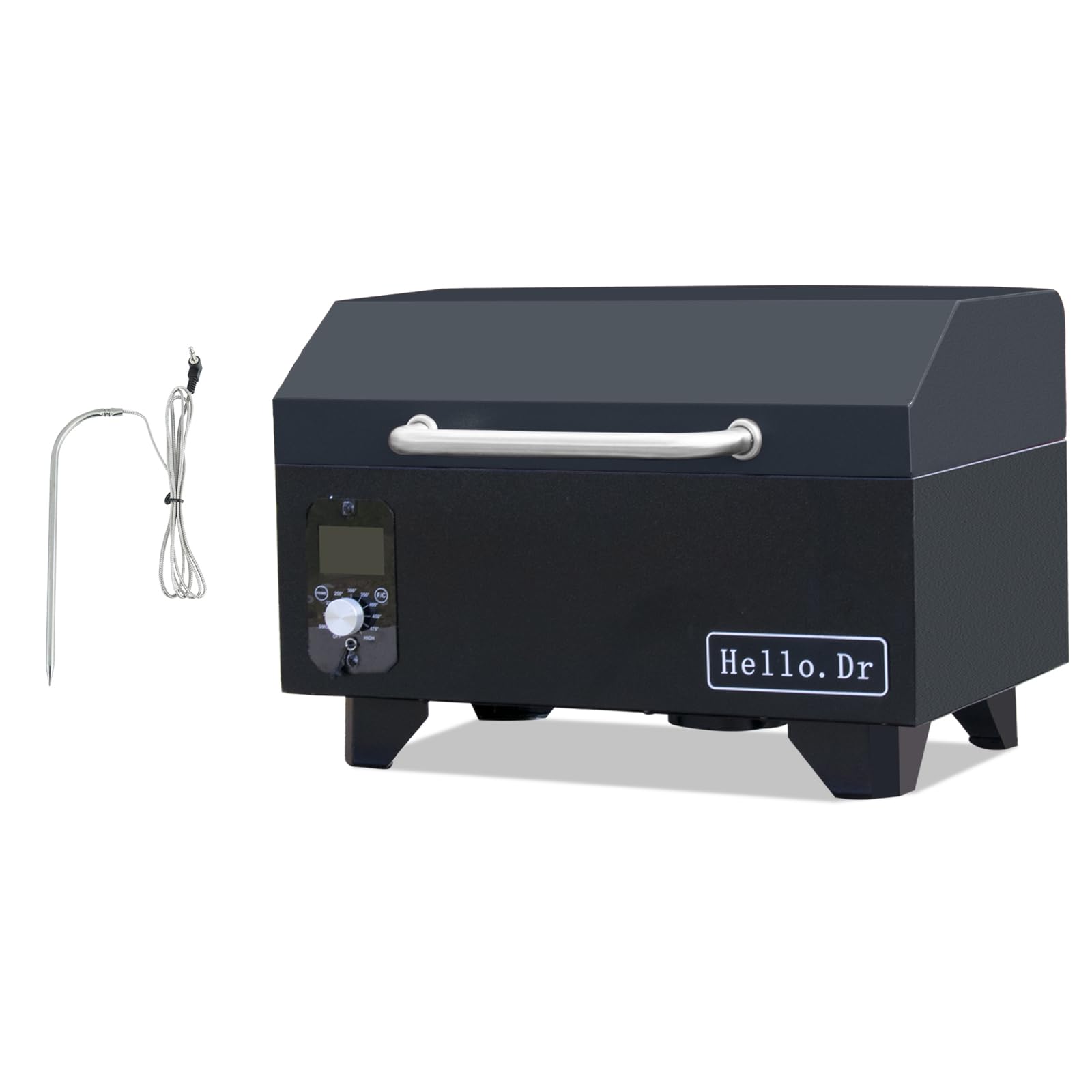 Hello.Dr Hello.Dr Pellet Grill, Portable Pellet Smoker, Smoker Grill ...