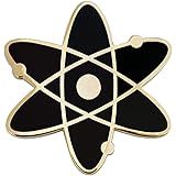 Amazon.com: Pinsanity Atomic Symbol Rainbow Enamel Lapel Pin : Clothing ...