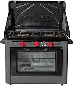Amazon.com: Camp Chef Deluxe Outdoor Camp Oven - Stainless Steel ...