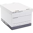 Amazon.com: Staples Storage & Filing Box, Heavy-Duty with Handles ...