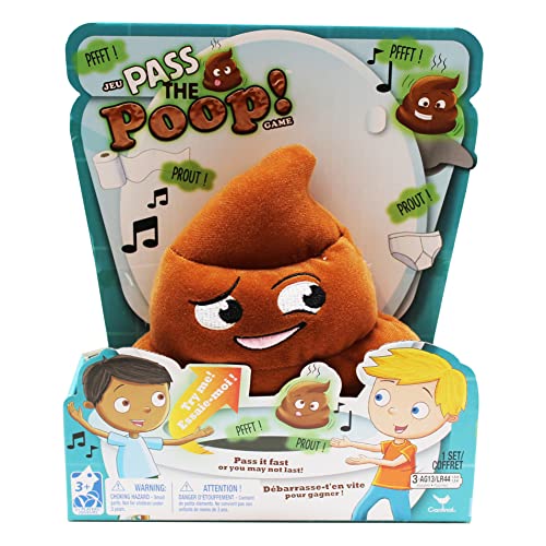 Spin Master Games Pass the Poop Electronic Game for kids, multicolor ...