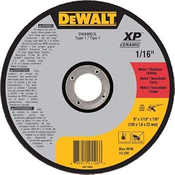 Dewalt DW8424 Z Disco Corte Acero Inoxidable, 4 1/2": Amazon.com.mx ...