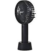 Amazon.com: Comfort Zone Personal Handheld Rechargeable Fan, 4 inch, 3 ...