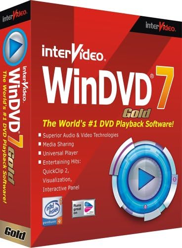 Intervideo WinDVD 7 Gold: Amazon.co.uk: Software
