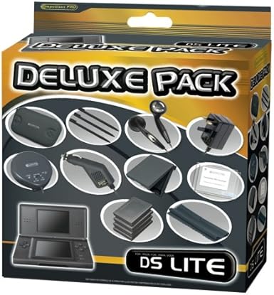 DS Lite Deluxe Accessory Pack - Black: Amazon.co.uk: PC & Video Games