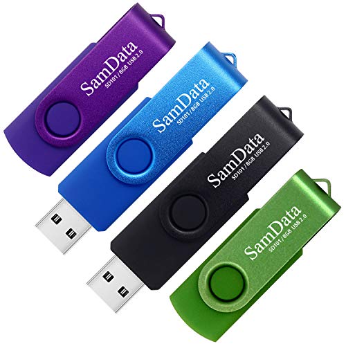 GuatemalaDigital.com - Producto: SamData 8GB USB Flash Drives 4 Pack ...