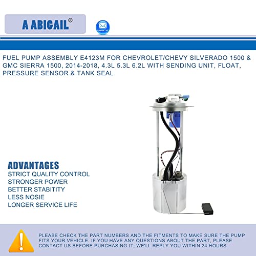 Electric Fuel Pump Rear Fuel Pump Module Kit Compatible For Chevrolet ...