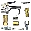 Harrier Hardware 11-Piece Air Gun Compressor Starter Kit - Includes ...