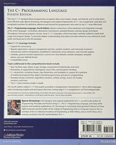 The C++ Programming Language, 4th Edition | Pricepulse