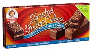 Amazon.com : Little Debbie Frosted Fudge Cakes 12 oz, 8 Ct : Grocery ...
