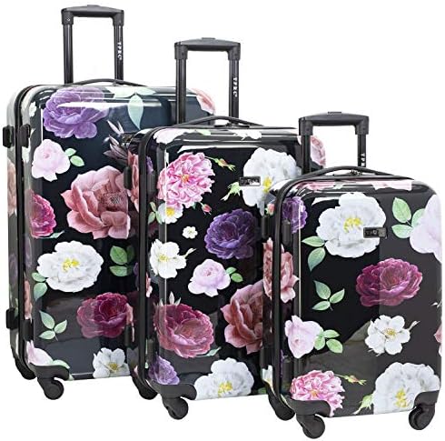 TPRC Roses Luggage Set, 3-Piece | Pricepulse