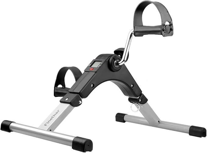 Finether Mini Vélo Exerciseur à Pédales Trainer Appareil d'exercice ...