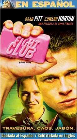 Fight Club [USA] [VHS]: Amazon.es: Edward Norton, Brad Pitt, Meat Loaf ...