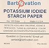 Potassium Iodide Starch Oxidizer Test Paper [Vial of 100 Paper Test ...