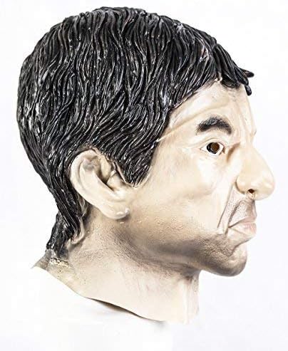 The Rubber Plantation TM 619219294089 Realistic Cuban Gangster Man Mask ...