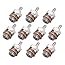 Amazon.com: Mxfans Silver RC 1:8 1:10 70117 Stainless Steel Glow Spark Plug for HSP N3 15~28 Hot ...