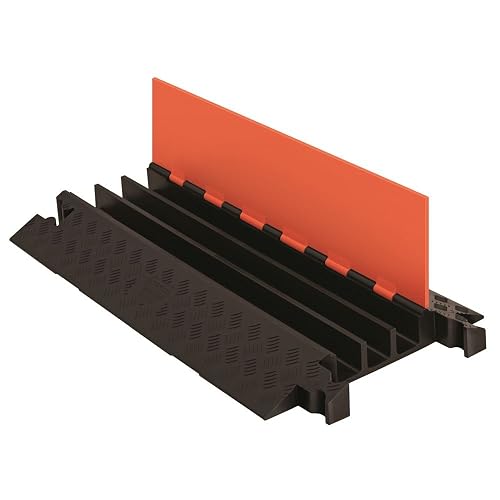Checkers 3 Channel High Profile Drive Over Cable Protector, Heavy Duty ...